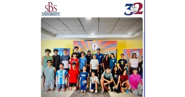 जब SBS University के Students ने National Athletes को दिए Recovery ...